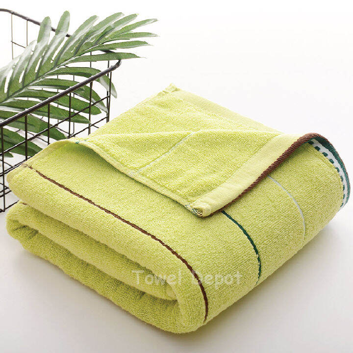 Tuala Mandi Kain Kapas Tebal Cotton Adult Bath Towel Thick Towels | Lazada