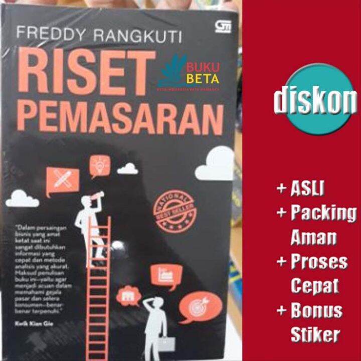 Buku Beta - Riset Pemasaran - Freddy Rangkuti | Lazada Indonesia