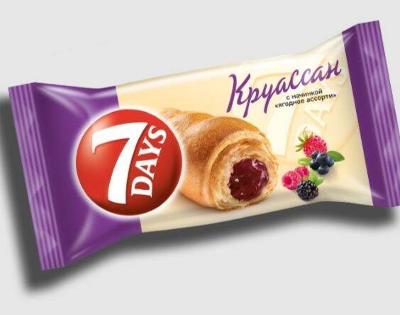 7days Croissant with Forest Berries Filling 60g | Lazada