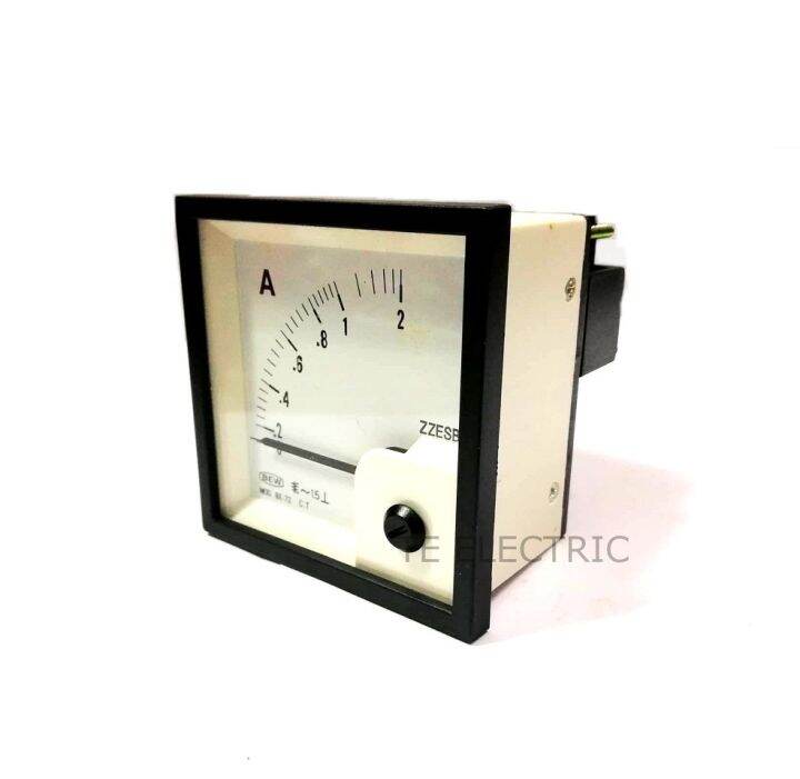 BEW BE-72 1A 240V PANEL METER ANALOGUE METER CLASS 1.5 AMMETER | Lazada