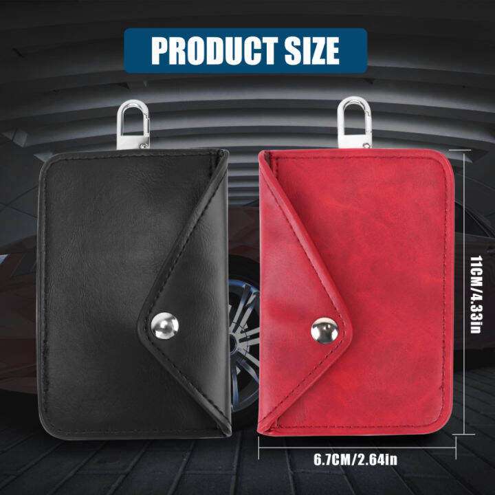 Faraday กระเป๋าสำหรับกุญแจรถ-2แพ็ค RFID กระเป๋าใส่กุญแจกระเป๋าฟาราเดย์ ...