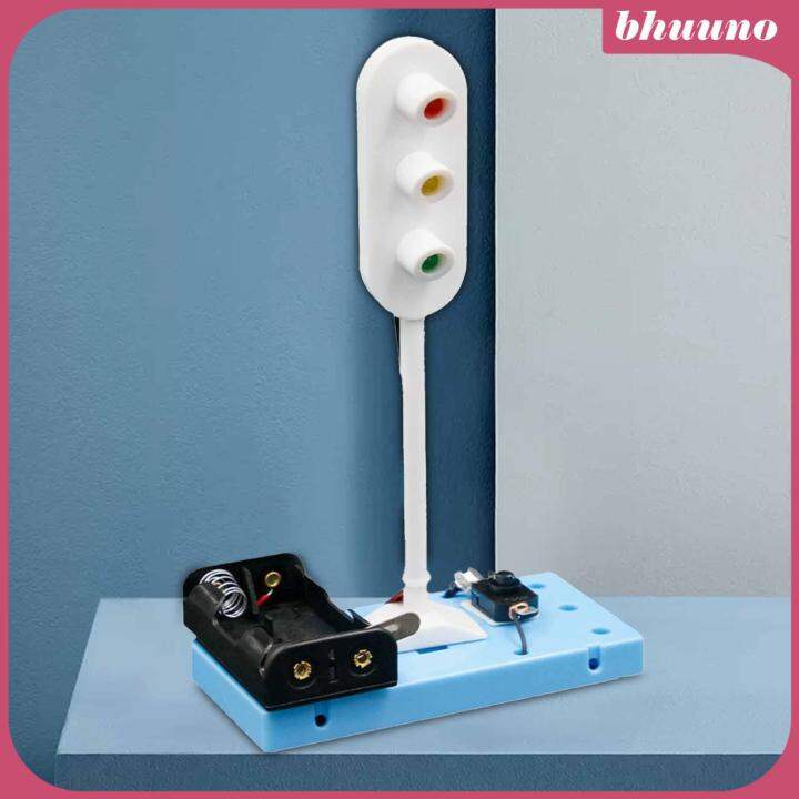 bhuuno Simulated Traffic Light Homemade Signal Lamp for Children Teens ...