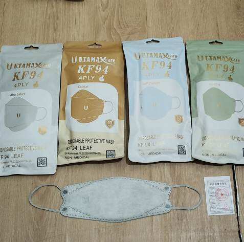 Masker Utamaxcare KF 94 non medical 4 ply 1 pack isi 10 pcs | Lazada Indonesia
