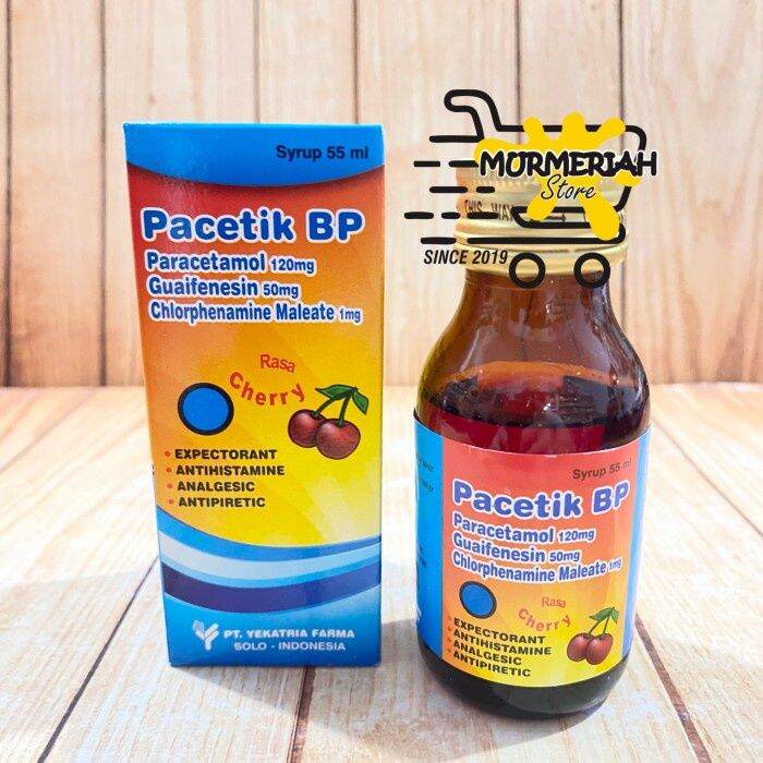 PACETIK BP Sirup 55 ml-Obat Syrup Demam, Batuk & Pilek | Lazada Indonesia