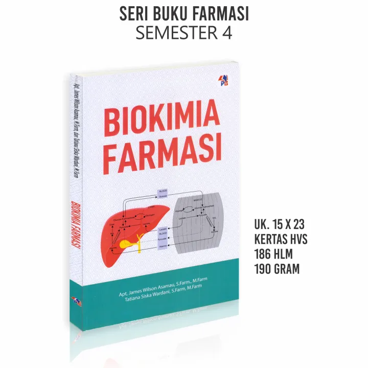 Buku Biokimia Farmasi / Buku Farmasi Semester 4 Pustaka Baru | Lazada Indonesia