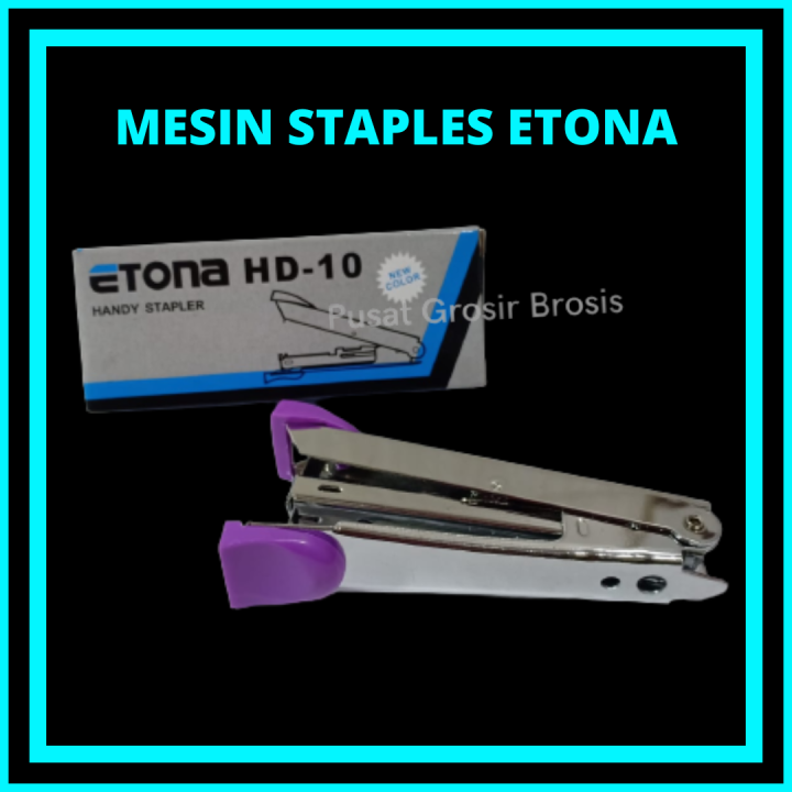 Mesin Staples / Handy Stapler Etona HD-10 / Hekter | Lazada Indonesia
