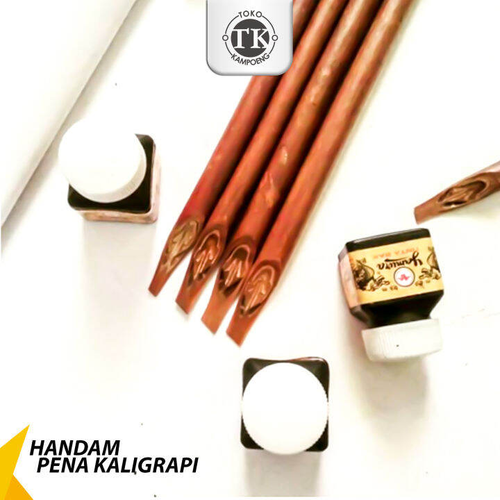 Kalam Paku andam kayu resam - Handam Pena Kaligrafi | Lazada Indonesia