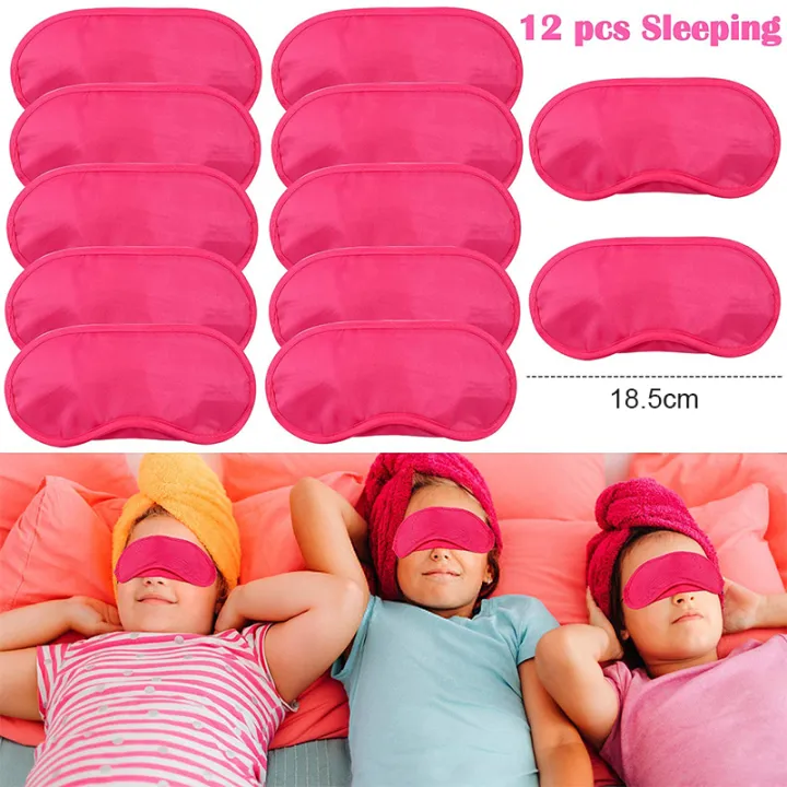 Spa Party Accessories Blindfold Sleep Eye Cover Eyeshade Kids Girls Spa ...