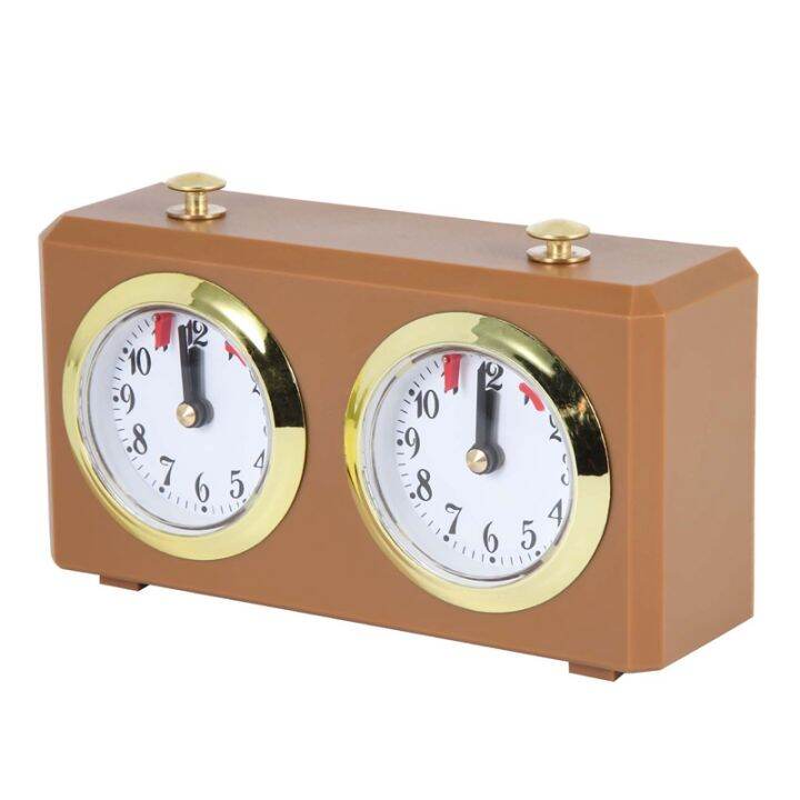 Mechanical Chess Clock Analog for Chess Game Timer Clock Official Clocks Timers No Battery ...