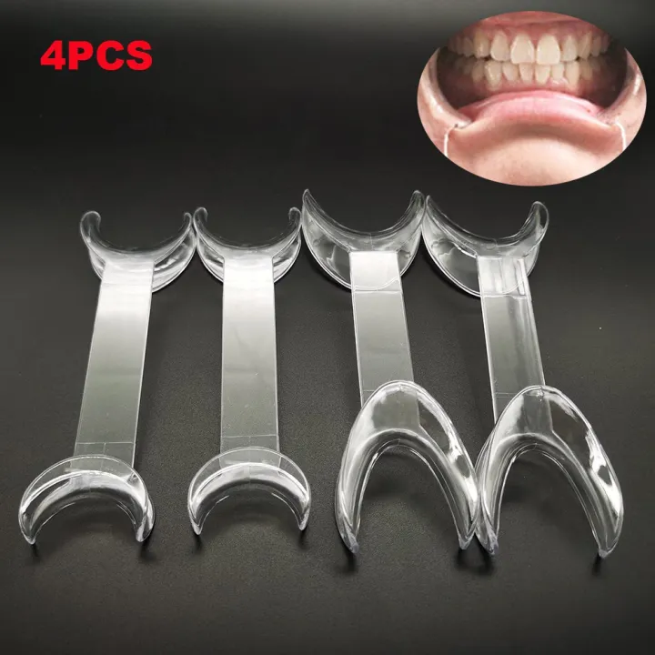 4 Pcs Double Head Retractable Intraoral Dental Lip Cheek Mouth Opener ...