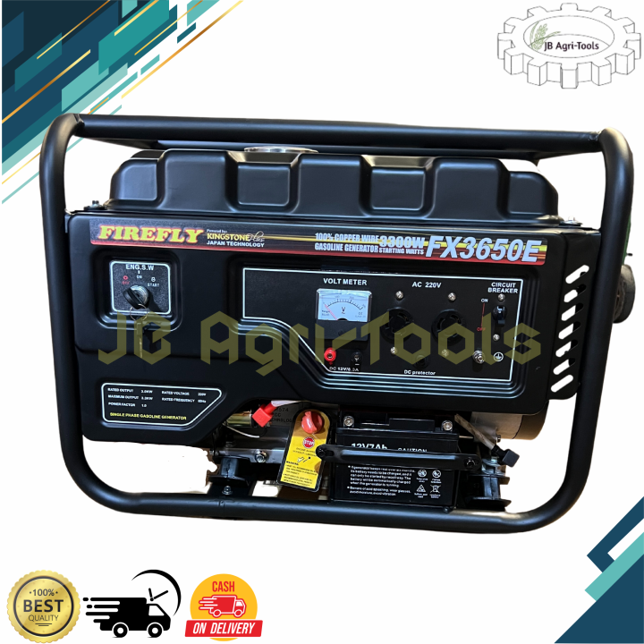 Firefly electric start gasoline generator FX3650 | Lazada PH