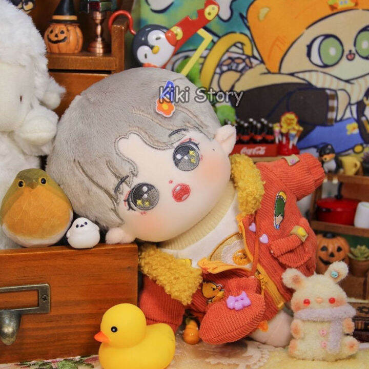 Genuine 20cm Kpop Idol Dolls Cotton Baby Doll Figure Dolls for girls Cai Xukun Ikun Jungkook ...