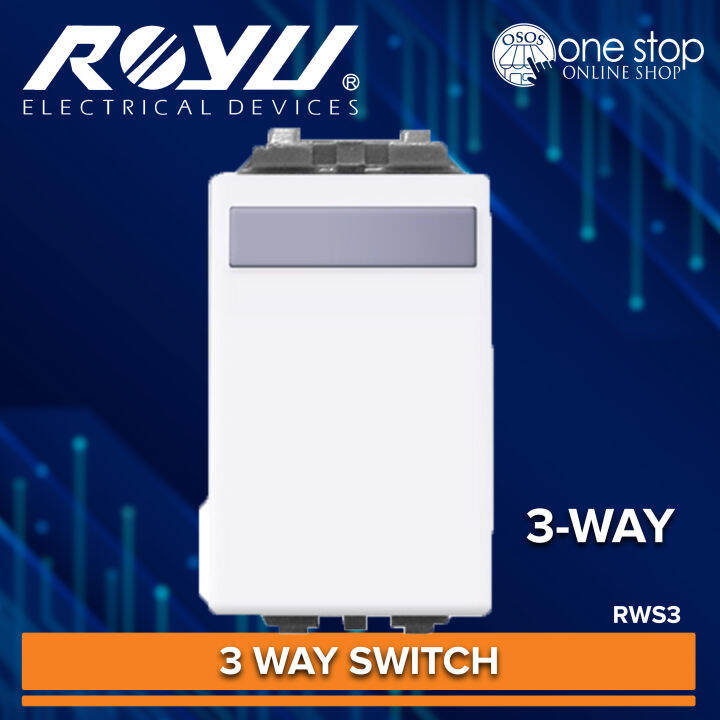 Royu 3 Way Switch RWS3 •OSOS• | Lazada PH