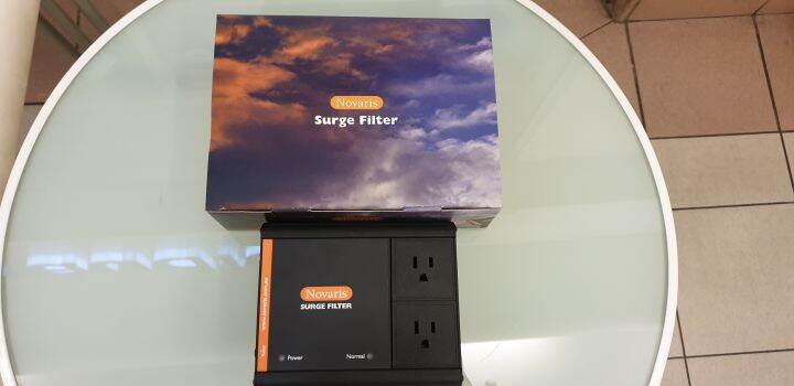 Novaris Surge Filter PP10 US 2 Socket ( 5 Years Warranty ) Surge ...