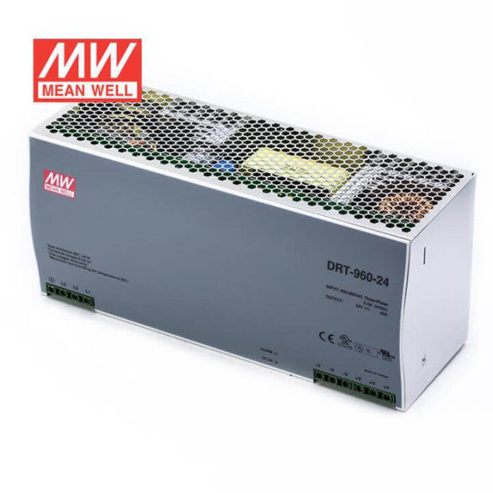 Mean Well DRT-960-24 meanwell DC 24V 40A 960W Three Phase Industrial ...