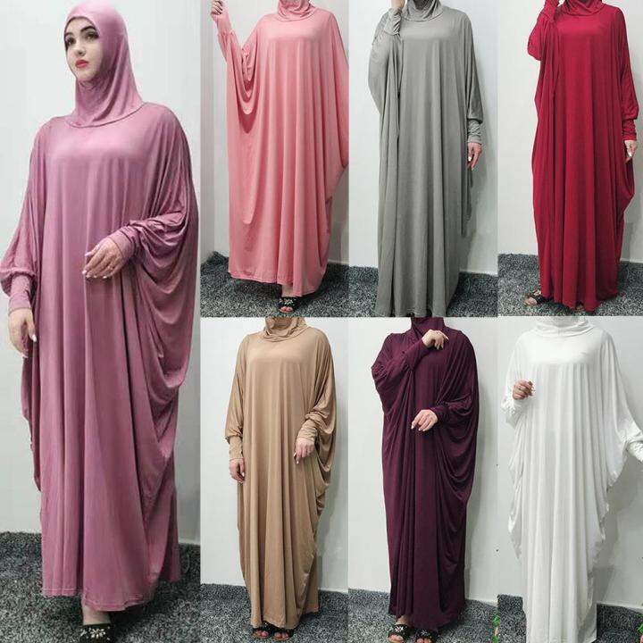 Eid Hooded Muslim Women Hijabs Dress Prayer Garment Ramadan Eid Prayer ...