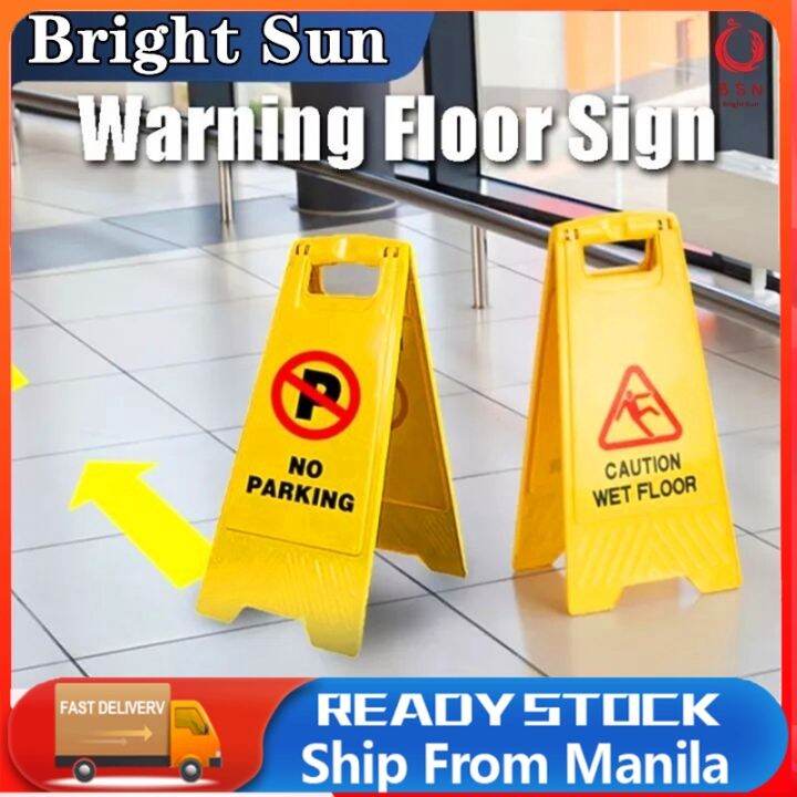 🔥【24 hours shipping】 Foldable Caution Wet Floor Signage Warning Floor ...