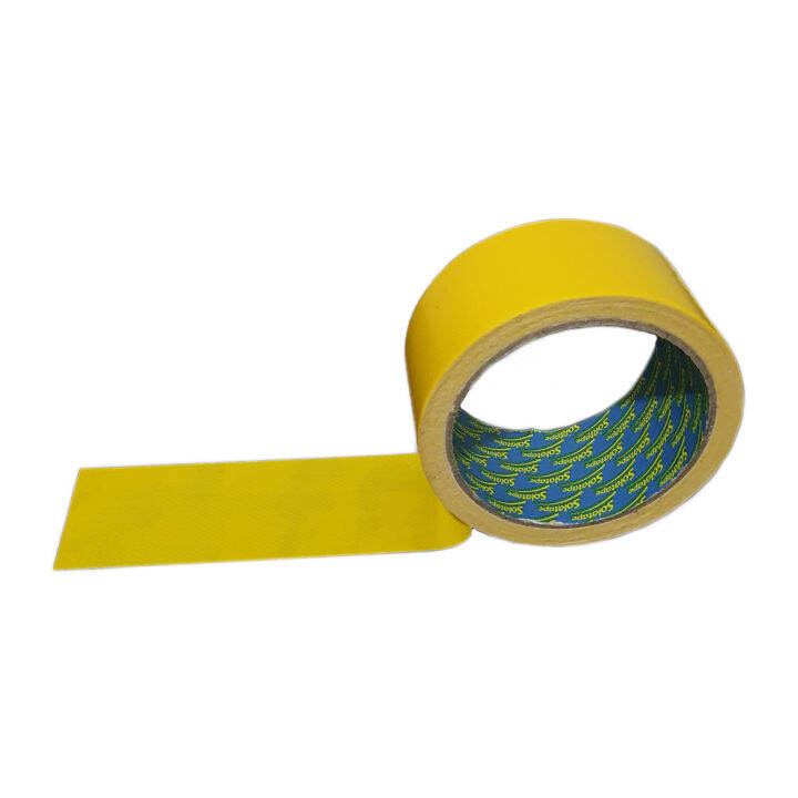 CLOTH TAPE KUNING/LAKBAN KAIN WARNA KUNING SOLATAPE BERKUALITAS ...