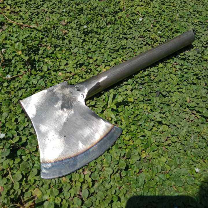 Kapak Daging Dan Tulang Baja Per Gagang Besi Siap Pakai - Kampak ...