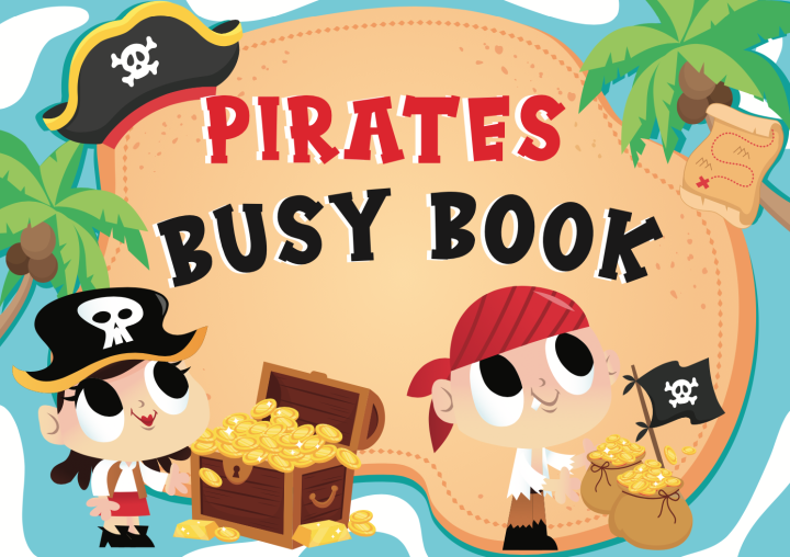 [HARDCOPY] PIRATE BUSY BOOK KIDS LEARNING QUITE BOOK | Lazada