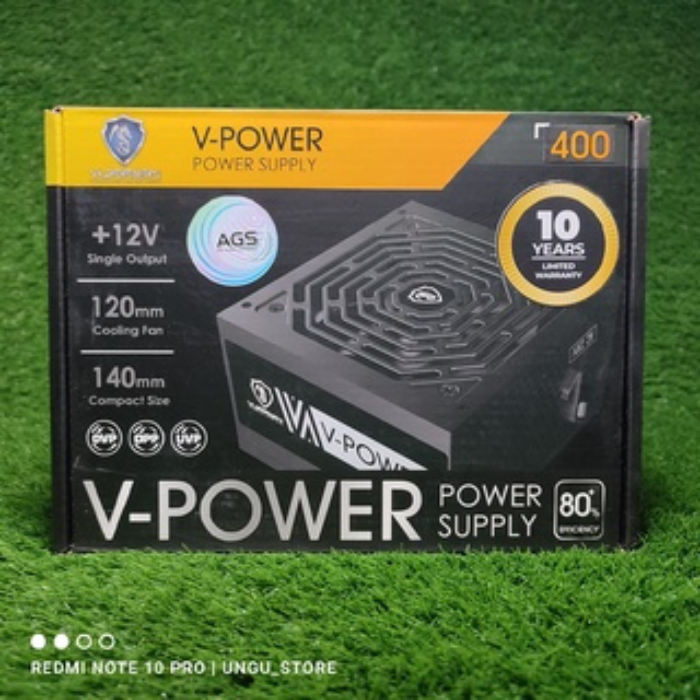 PSU VURRION V-POWER 400W 80+ PURE POWER SUPPLY | Lazada Indonesia
