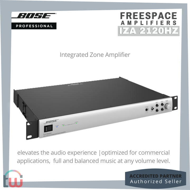 BOSE FreeSpace Integrated Zone Amplifier FS IZA 2120HZ Optimized ...