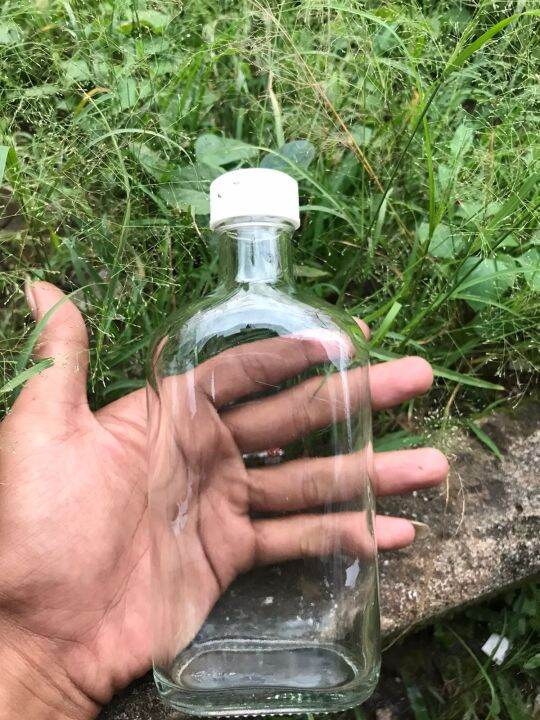 Botol mansion 250ml / Botol pocket 250ml / Botol kaca 250ml Tutup warna ...