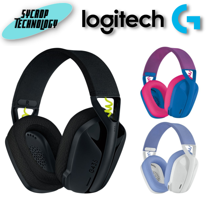 LOGITECH G HEADSET (หูฟัง) G435 LIGHTSPEED ประกันศูนย์ เช็คสินค้าก่อน ...