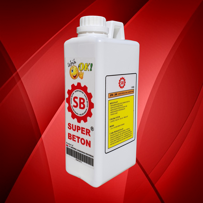 SB SUPER BETON SPN - 200 WATER REDUCING ADMIXTURE 1 KG / obat cor beton ...