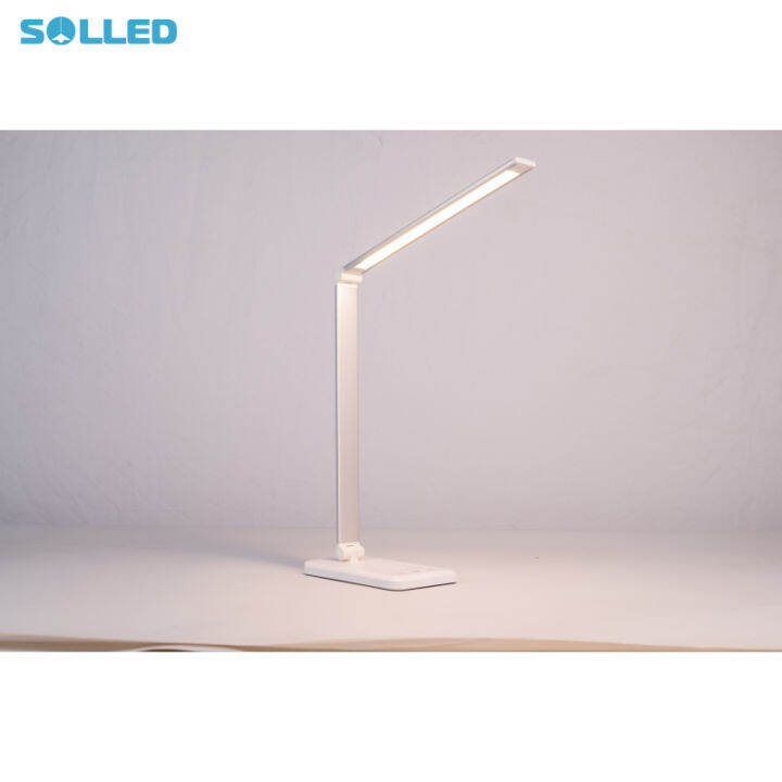 SOLLED โคมไฟตั้งโต๊ะไร้สายแบบชาร์จได้,โคมไฟอ่านหนังสือโต๊ะพับได้ ...