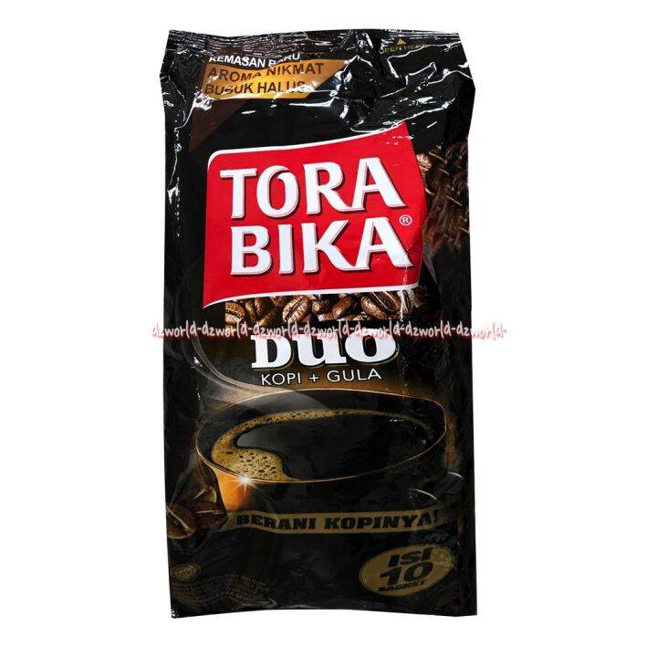 Torabika Duo Kopi Isi 10sachet Tora bika Kopi Bubuk Instan Plus Gula 2in1 | Lazada Indonesia