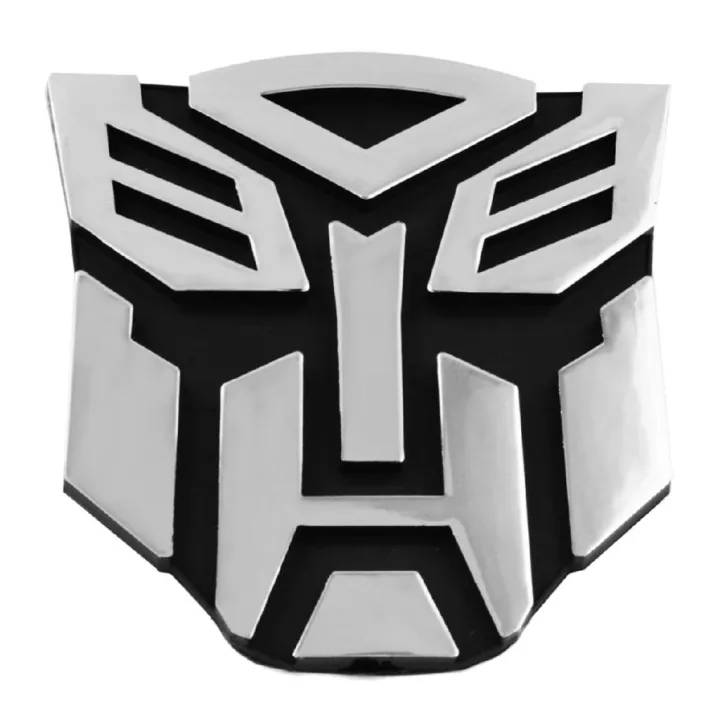 Fun car Metal Autobot Transformer Deception Car Emblem Sticker | Lazada ...