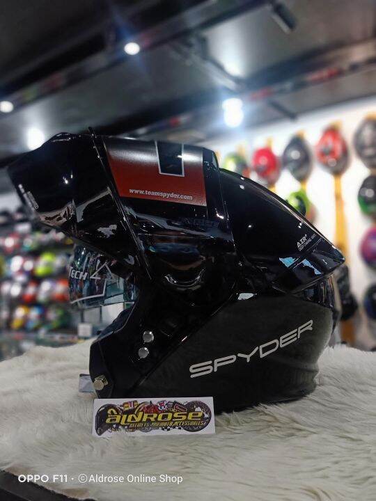 Spyder Force Gloss Black | Lazada PH