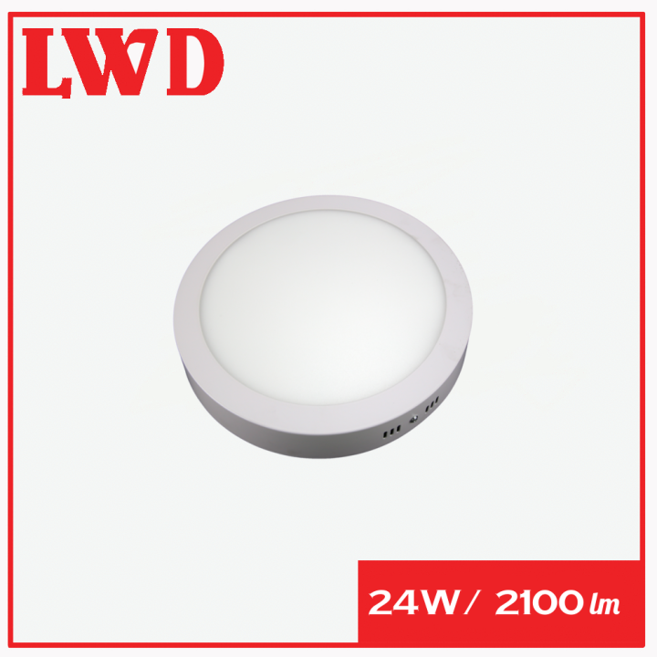 LWD 24W LED 11" Surface Mounted Ceiling Panel Light (ROUND) | Lazada