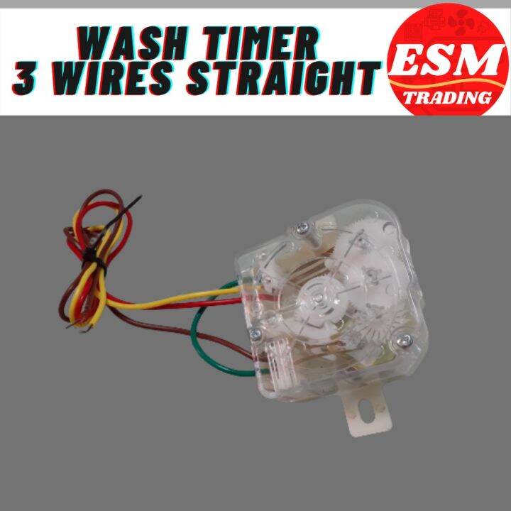 ♤WASHING MACHINE TIMER 3 WIRES STRAIGHT♣ | Lazada PH