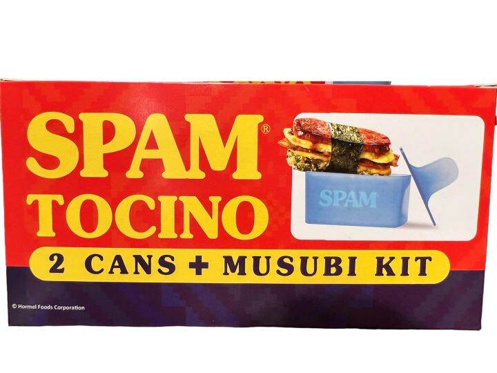 Spam Tocino Luncheon 2x340g, 2 Cans, Free Musubi Kit | Lazada PH