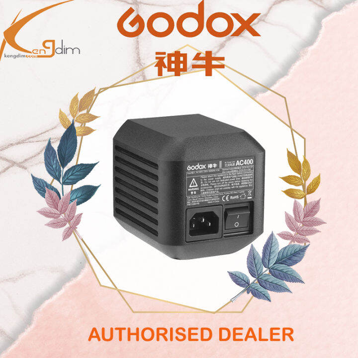 Godox AC-400 AC400 AC Adapter for Witstro AD400Pro Monolight | Lazada
