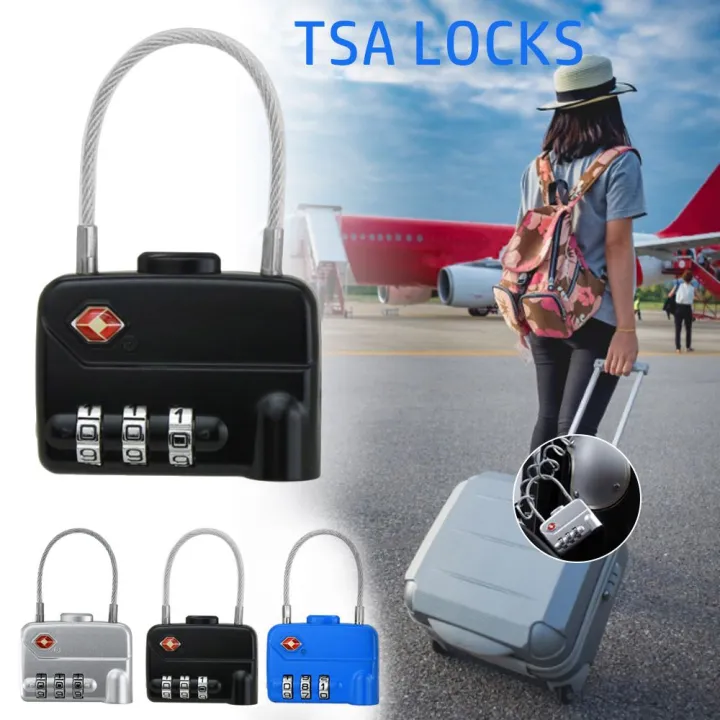 MAXG Portable Anti-theft Lock Luggage Lock Protection Security Safely ...