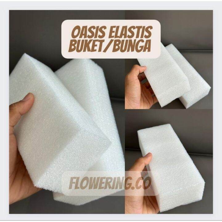 FOAM ELASTIS buket bunga Oasis bunga Awet Bunga kering | Lazada Indonesia