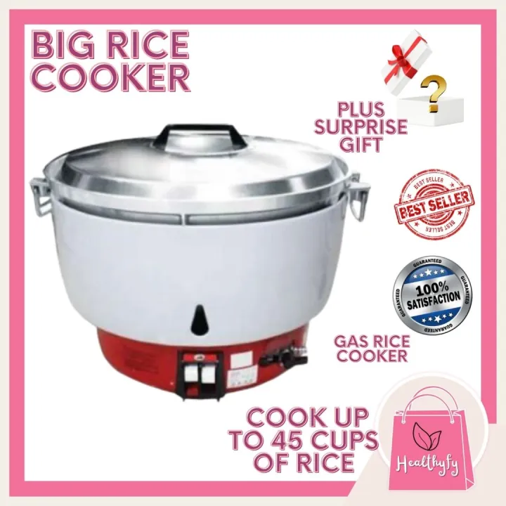 [HEALTHYFY] RICE COOKER JUMBO I BIG RICE COOKER I GAS RICE COOKER 10 ...