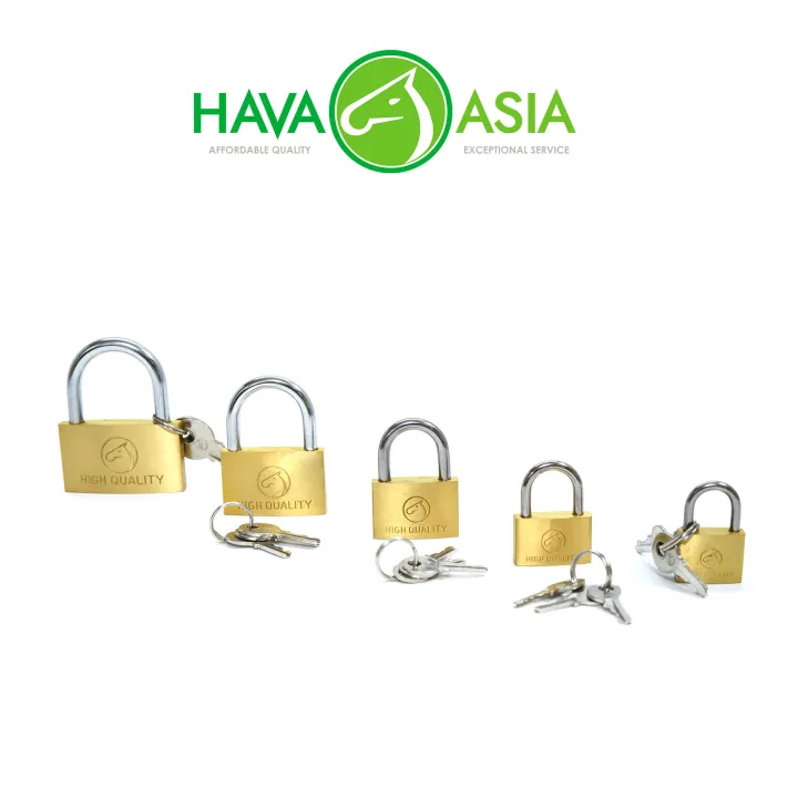 HavaAsia Solid Brass Padlock (Code: BSD) | Lazada PH