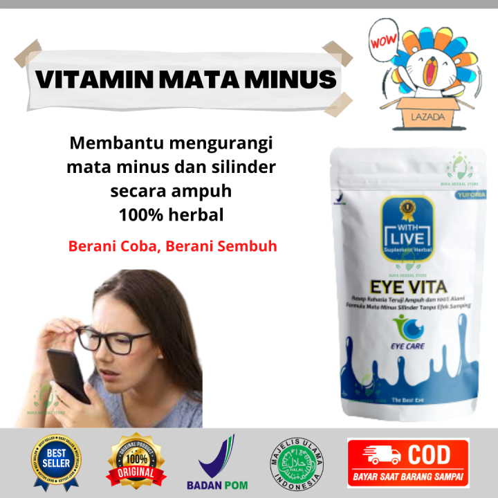 [COD] EYE VITA | Obat Mata Minus - Vitamata - Kesihatan New Suplemen ...