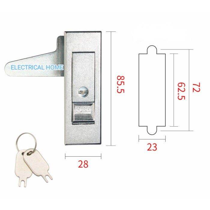 Kunci Box Panel MS-603-3-1 (Push Lock With Key) | Lazada Indonesia
