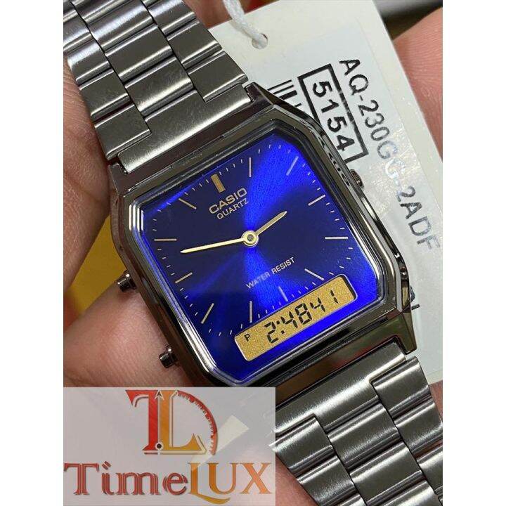 Casio Vintage AQ 230GG 2A | Lazada PH