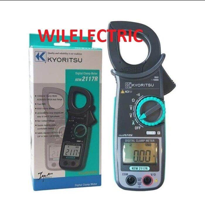 Kyoritsu Digital Clamp Meter Tang Amper Ampere 2117R 2117 R KEW Ori ...