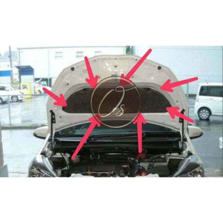 Toyota Vios 2003 - 2018 ncp42 ncp93 ncp150 front bonnet engine cover ...