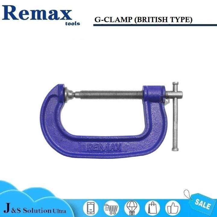 REMAX HEAVY DUTY G-CLAMP (BRITISH TYPE) | Lazada