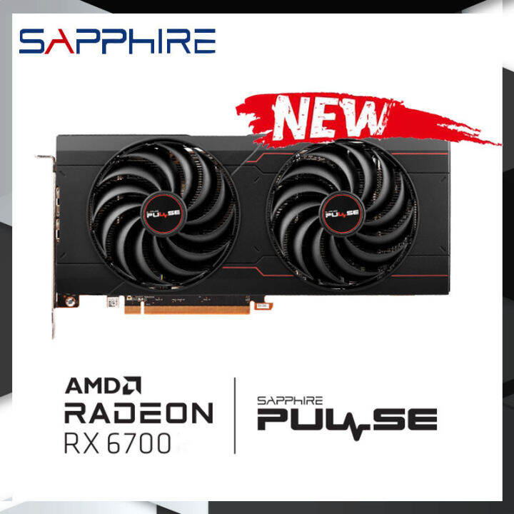 New SAPPIES AMD RX 6650 XT RX 6700 RX 6750 XT Gaming Graphics Card 8G ...