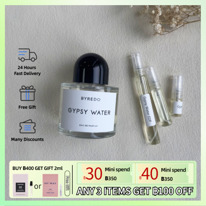 【น้ำหอมสีกลาง🧑👧】ขนาดทดลอง 💕Gypsy Water EDP2ml/5ml/10ml หอมติดทนนาน ...