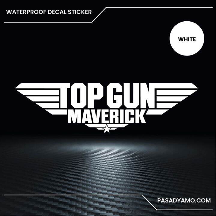 COD Top Gun Maverick Logo Decal Sticker for Cars Motorcycles Helmets ...
